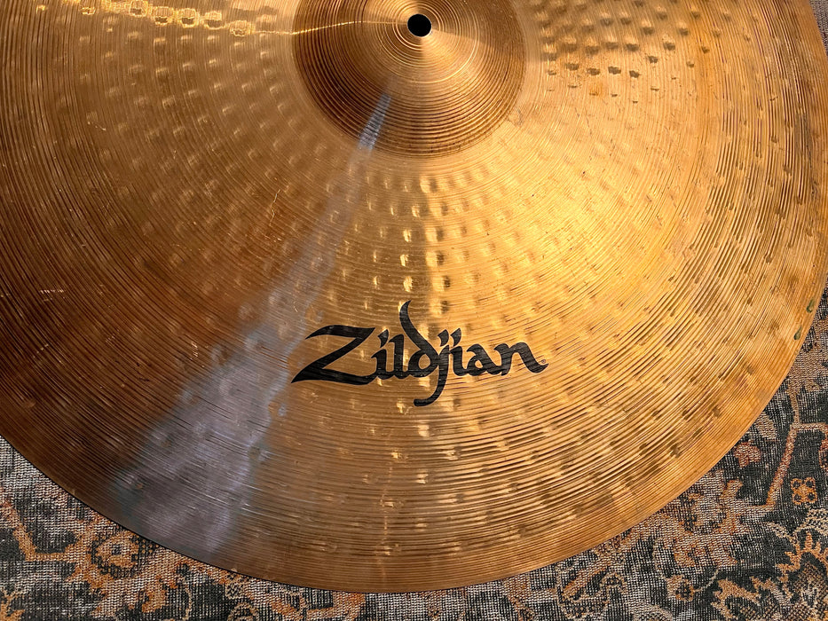 BEASTLY Zildjian PROTOTYPE 24” Ride 3988 g Dark Cutting Lower Pitched ...