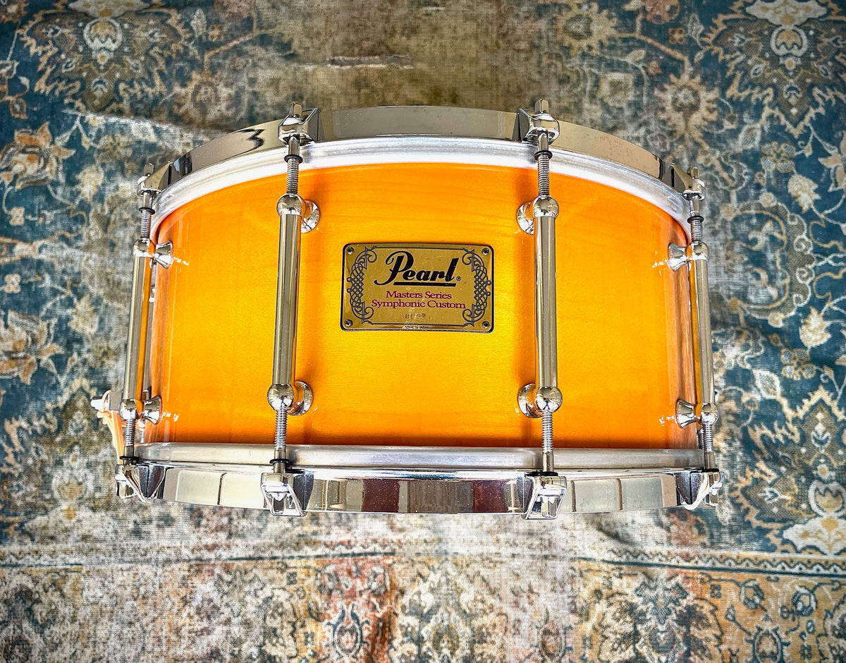 DENNIS CHAMBERS’ Pearl MASTERS CUSTOM 6.5” X 14” From BUDDY RICH MEMOR ...