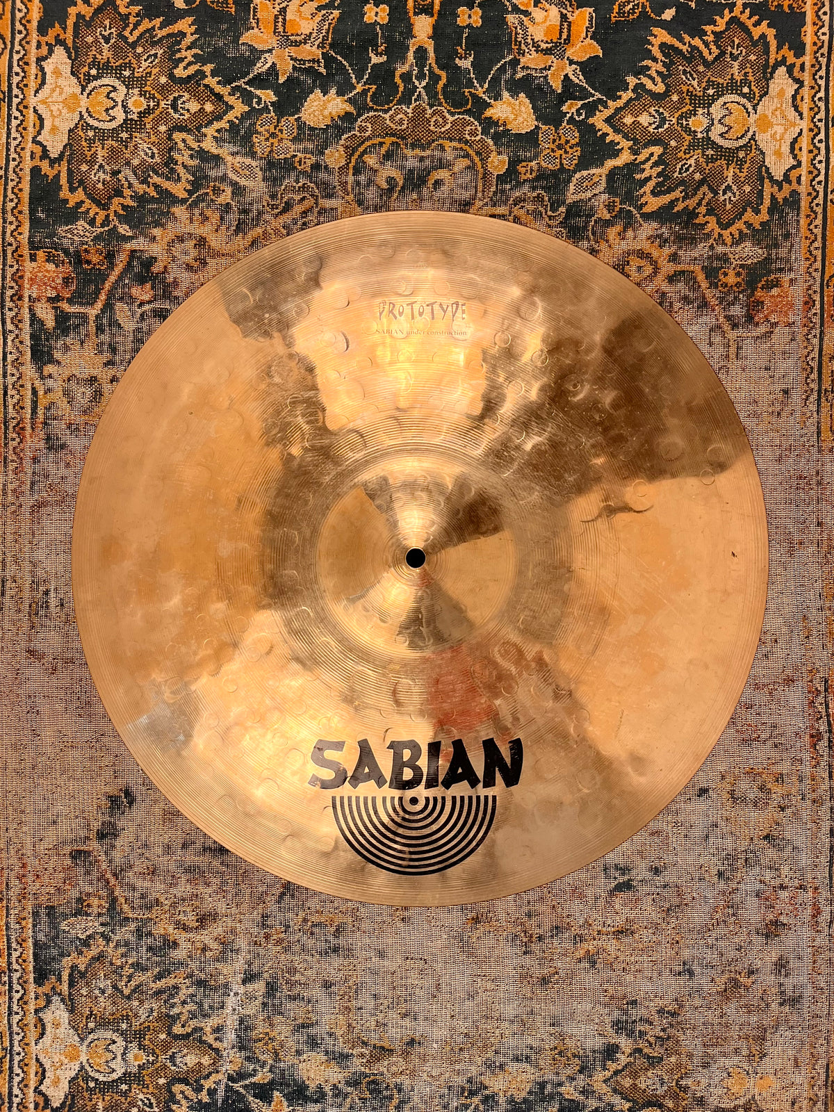 MARK LOVE Anointed Sabian PROTOTYPE HHX COMPLEX Ride 20” 2258 g SIGNED ...