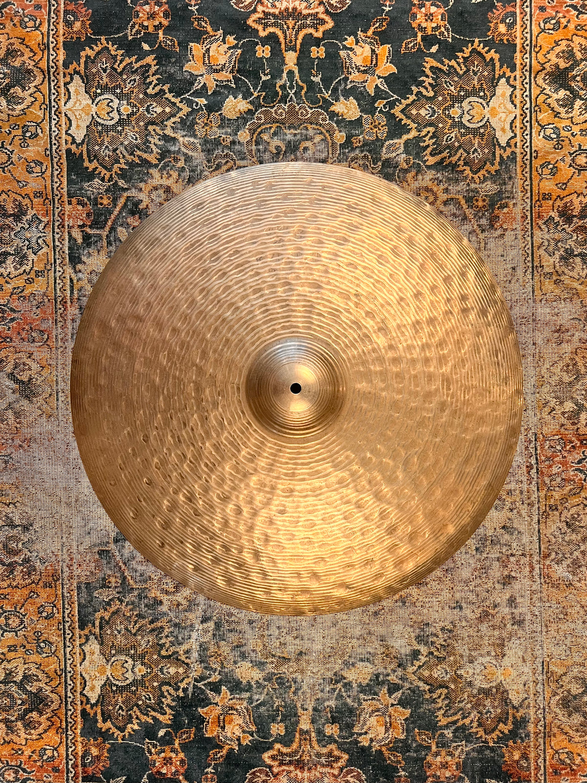 RARE Zildjian K CONSTANTINOPLE HI BELL DRY 22” Ride 2572 g WIDE LATHE ...